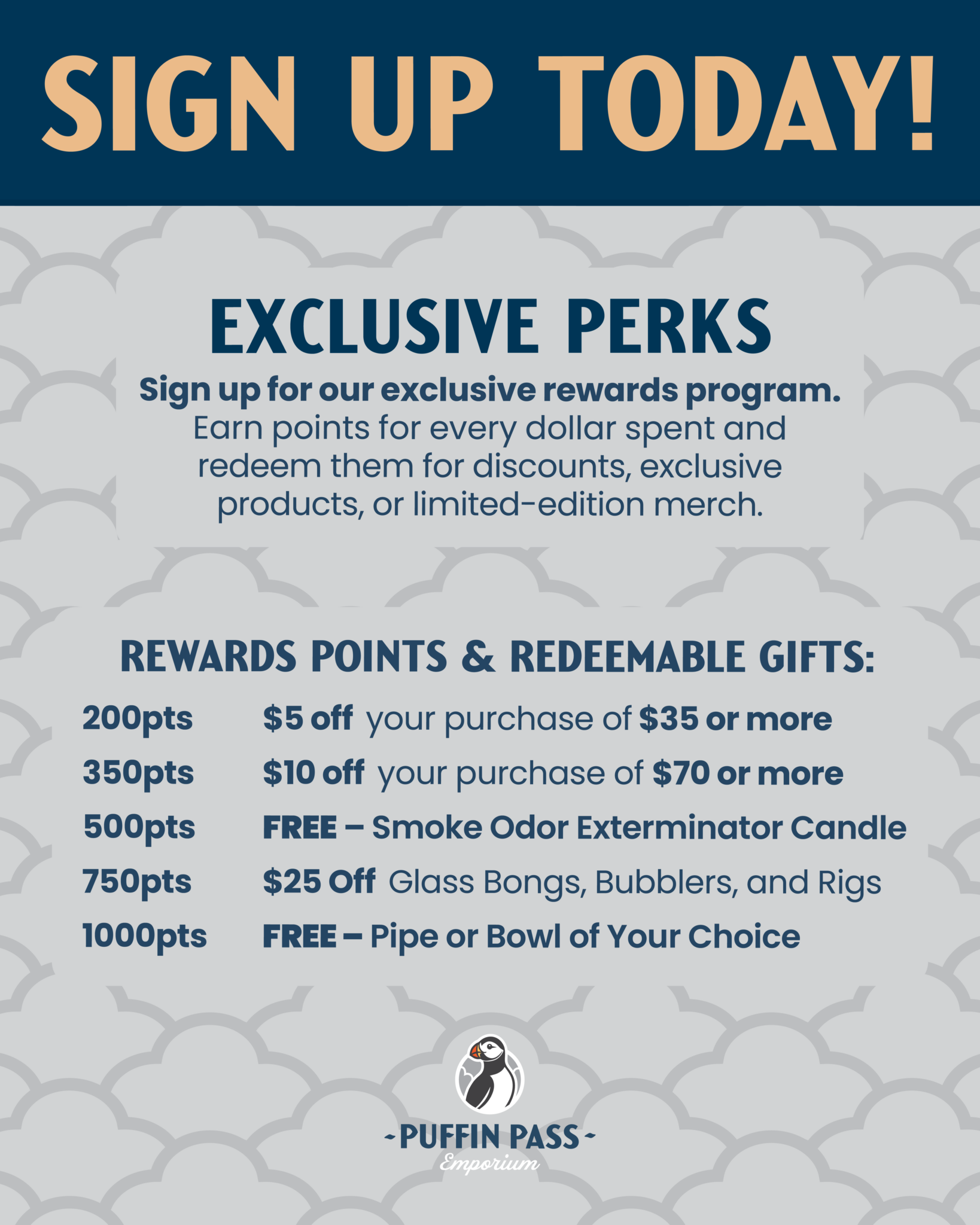 Puffin Pass Smoke Shops | THC | CBD | Puffin Pass Emporium